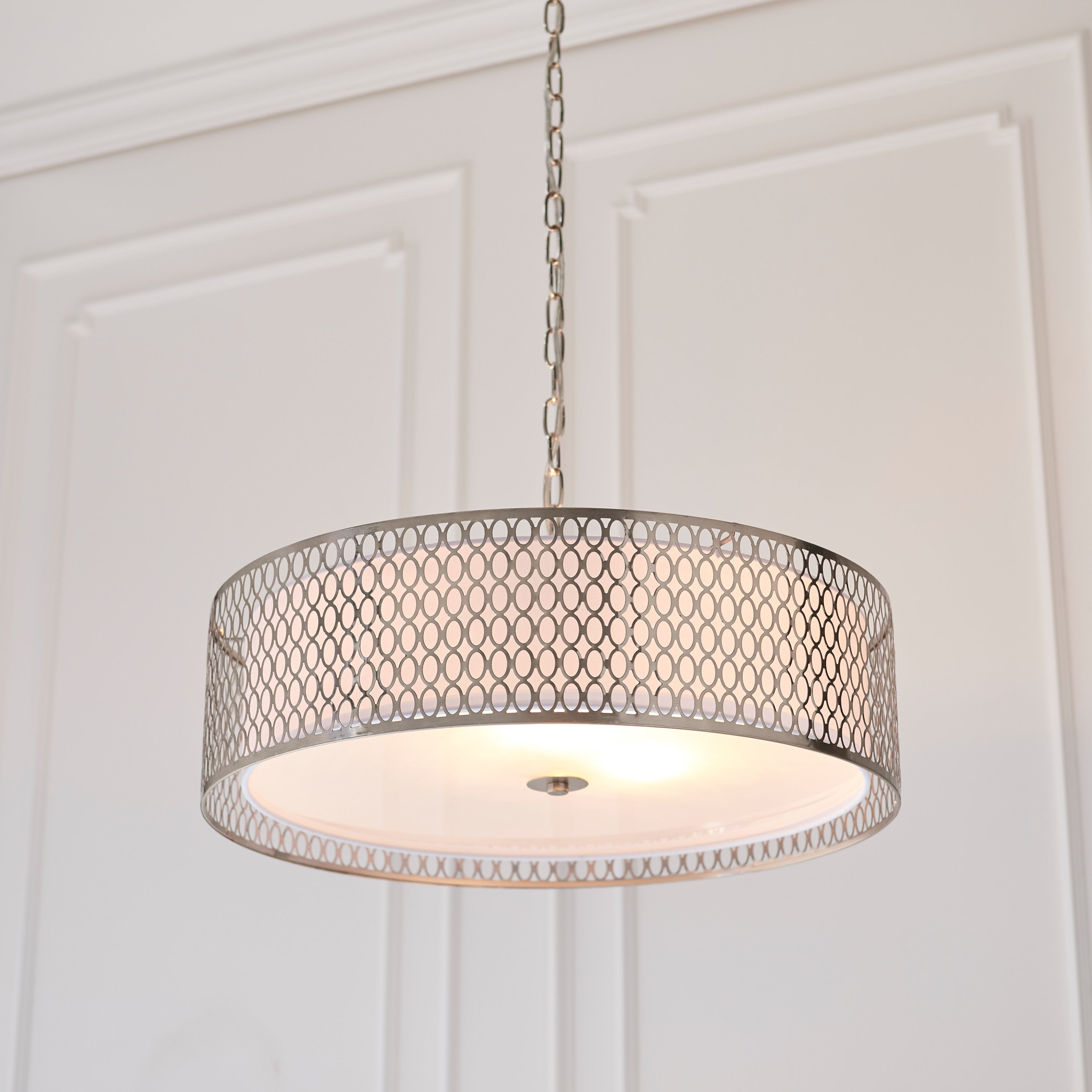Cordero Pendant Light | Nickel | Knees.co.uk – Knees Home and Electrical