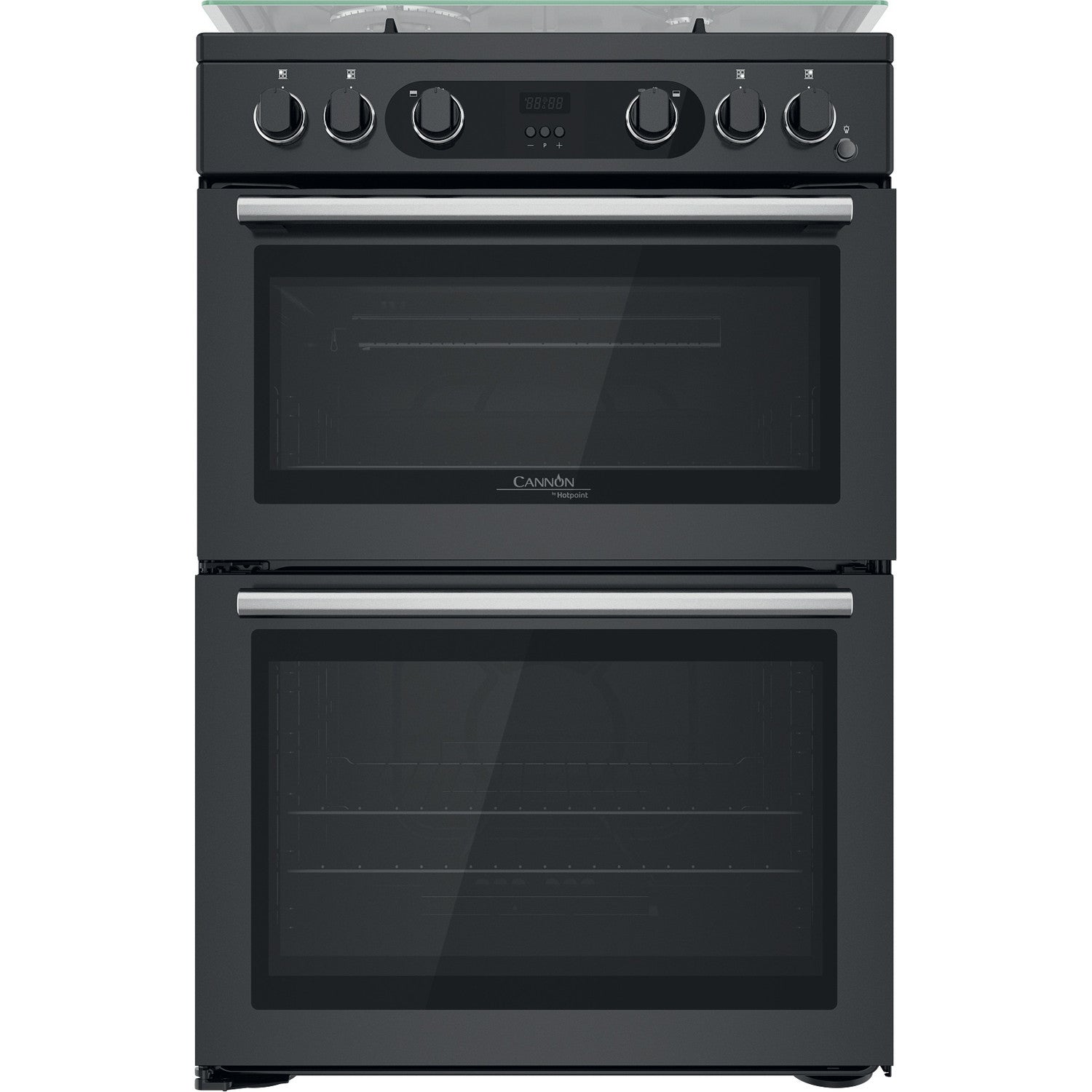 Hotpoint CD67G0C2CA/UK 60cm Gas Double Oven Freestanding Cooker – Knees ...