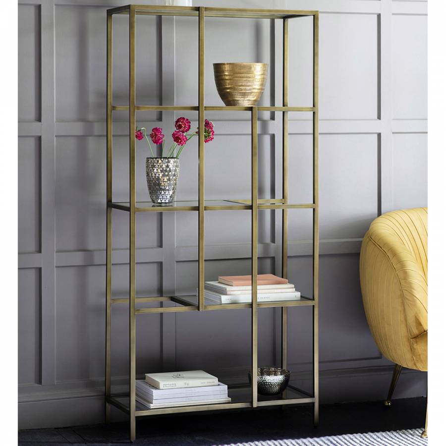 Rothbury Metal Display Unit | Champagne | Knees.co.uk – Knees Home and ...