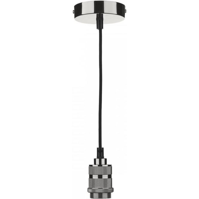 Dar Lighting Sp8667 1 Light E27 Decorative Suspension Gun Metal – Knees ...
